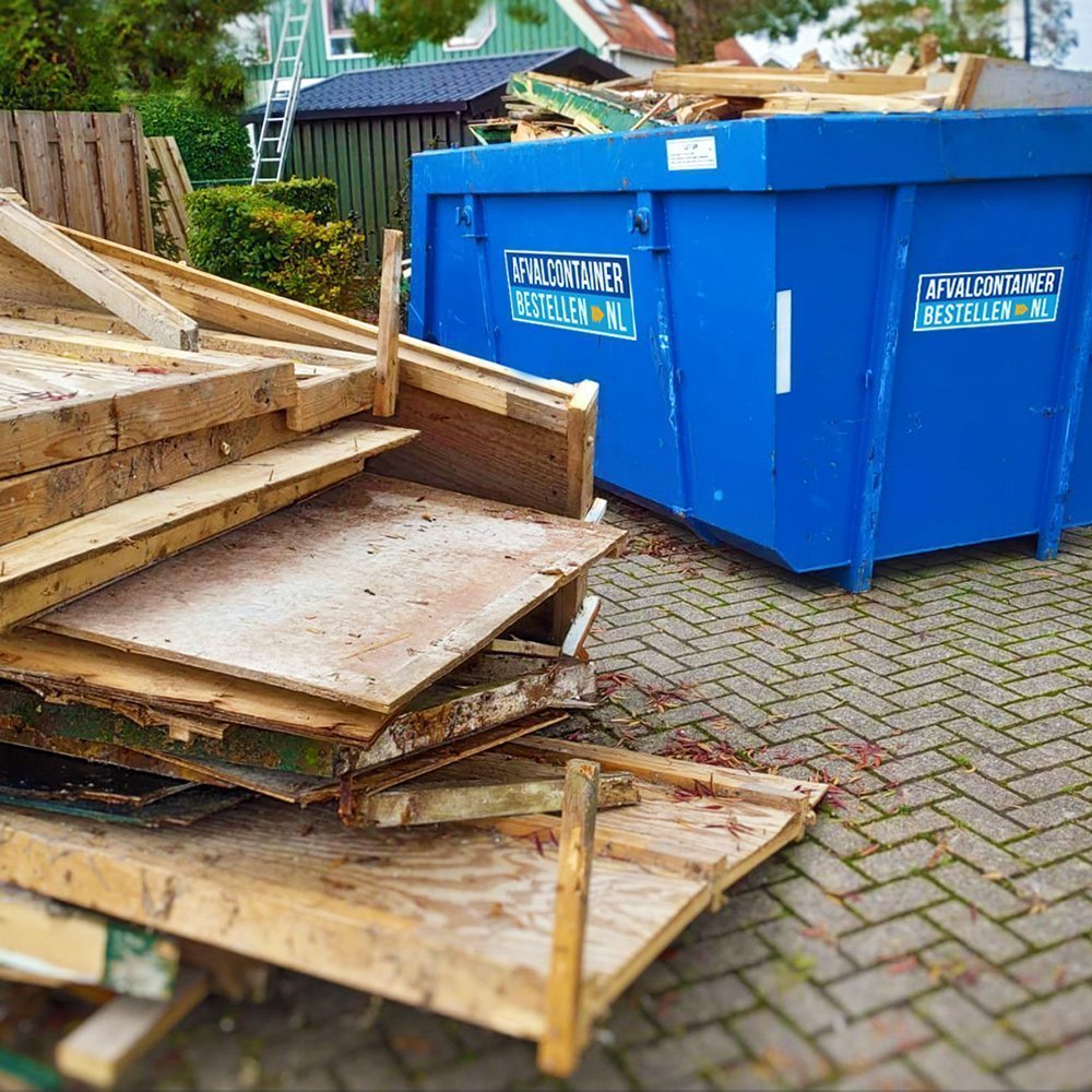 Hout afvoeren | Afvalcontainerbestellen.nl